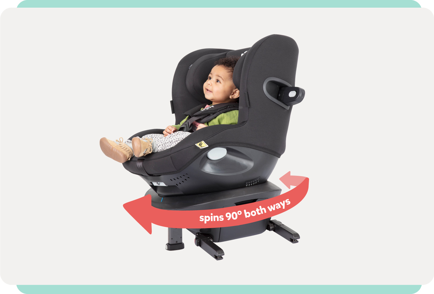 Joie i-Spin Safe™ 0-4歲後向式旋轉汽座